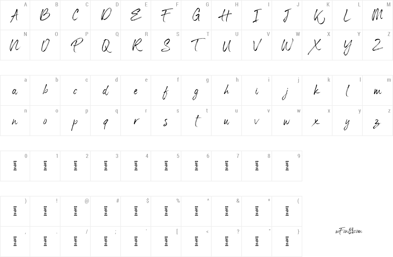 Panterick Font | wfonts.com - download free